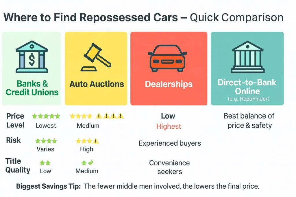 Repo Cars For Sale in KS, Property Auctions Trucks Boats ATV RV