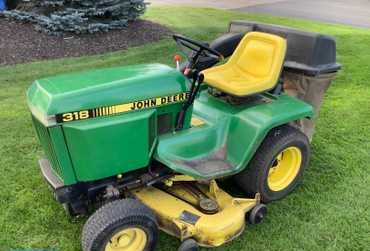 John Deere 318 Riding Lawn Mower - Repo Finder