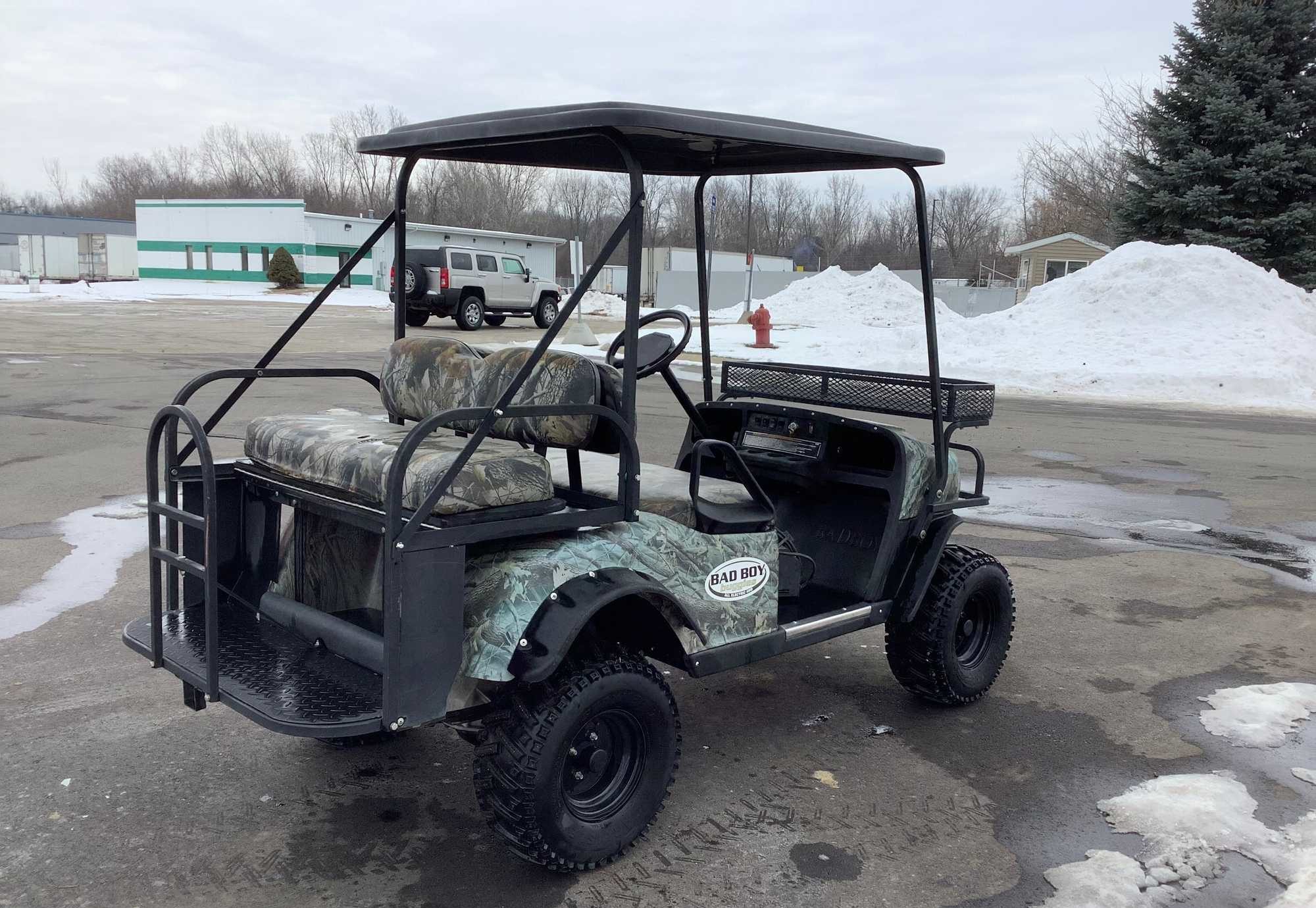 Bad Boy Buggies All electric 4wd Golf Cart - Repo Finder