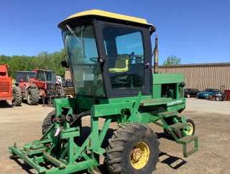 John Deere 2420 swather with modified front frame - Repo Finder