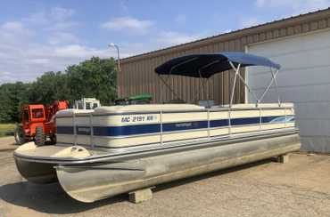 1999 Harris Kayot Grand Heritage 260 Pontoon Boat - Repo Finder