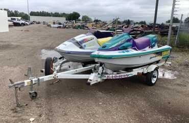 1996 Yamaha Wave Venture PLUS 2nd Personal Watercraft on Trailer - Repo ...