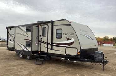 2015 KEYSTONE 2770BH Passport Ultra Lite Grand Touring Travel Trailer ...