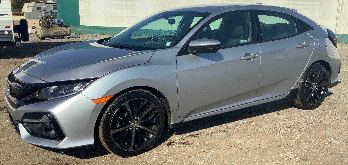 2021 Honda Civic Hatchback Sport CVT FWD - Repo Finder