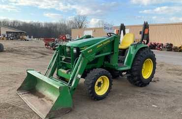2002 John Deere 4310 Compact Utility Tractor with Front End Loader - Repo Finder