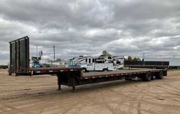 1998 Clark 53’ Step Deck Flatbed Semi Trailer 1CD2L5320WA006152 - Repo ...