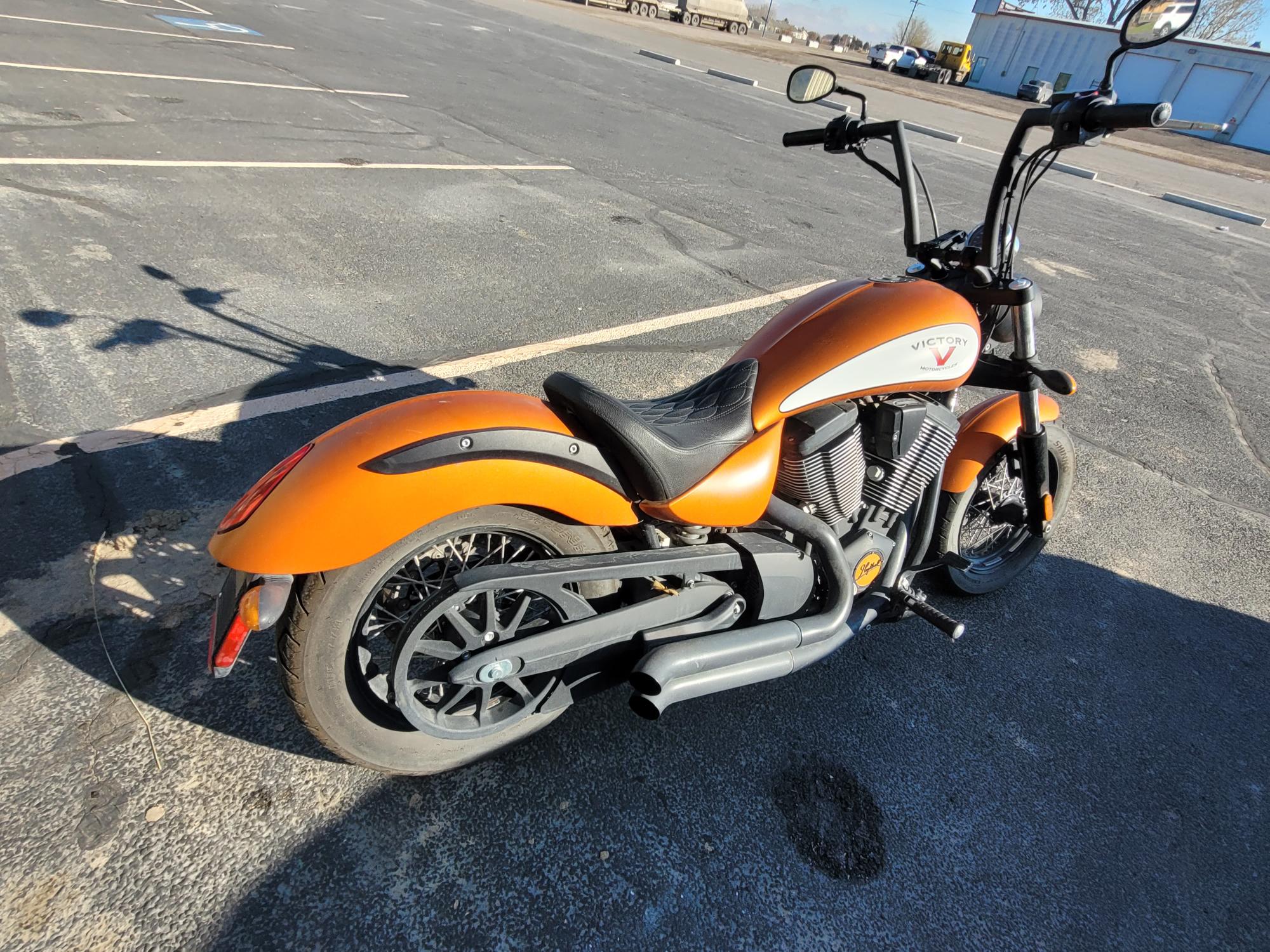 2017 Victory High Ball Suede Orange MC - Repo Finder