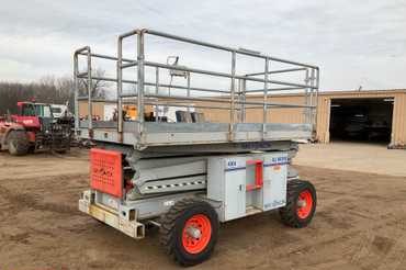 Skyjack SJ 8831E 4x4 Electric Off-road Scissors Lift - Repo Finder