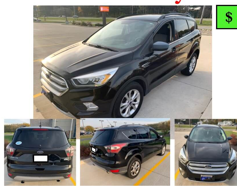 2017 Ford Escape - Repo Finder